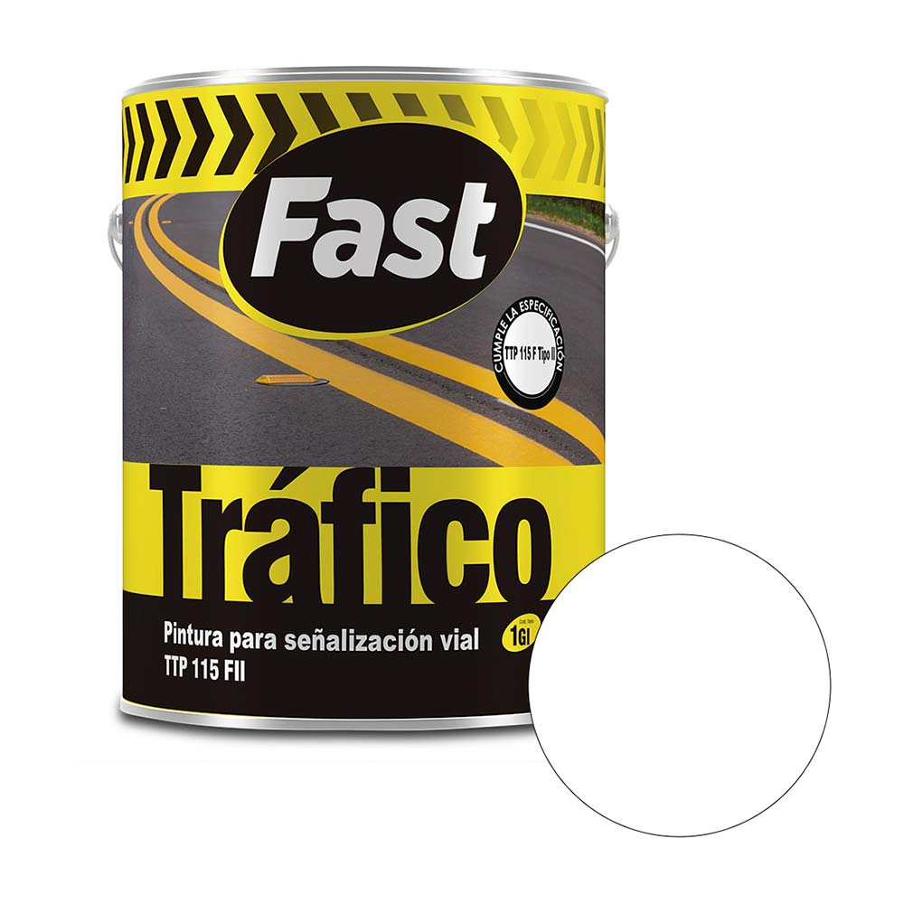 Pintura p/tráfico TTP 115 F li Fast blanco 1gl - Promart
