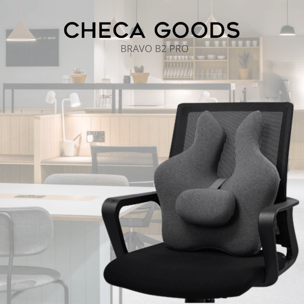 Cojín de Espalda Ergonómico Regulable Espaldar Checa Goods Bravo B2PRO ...