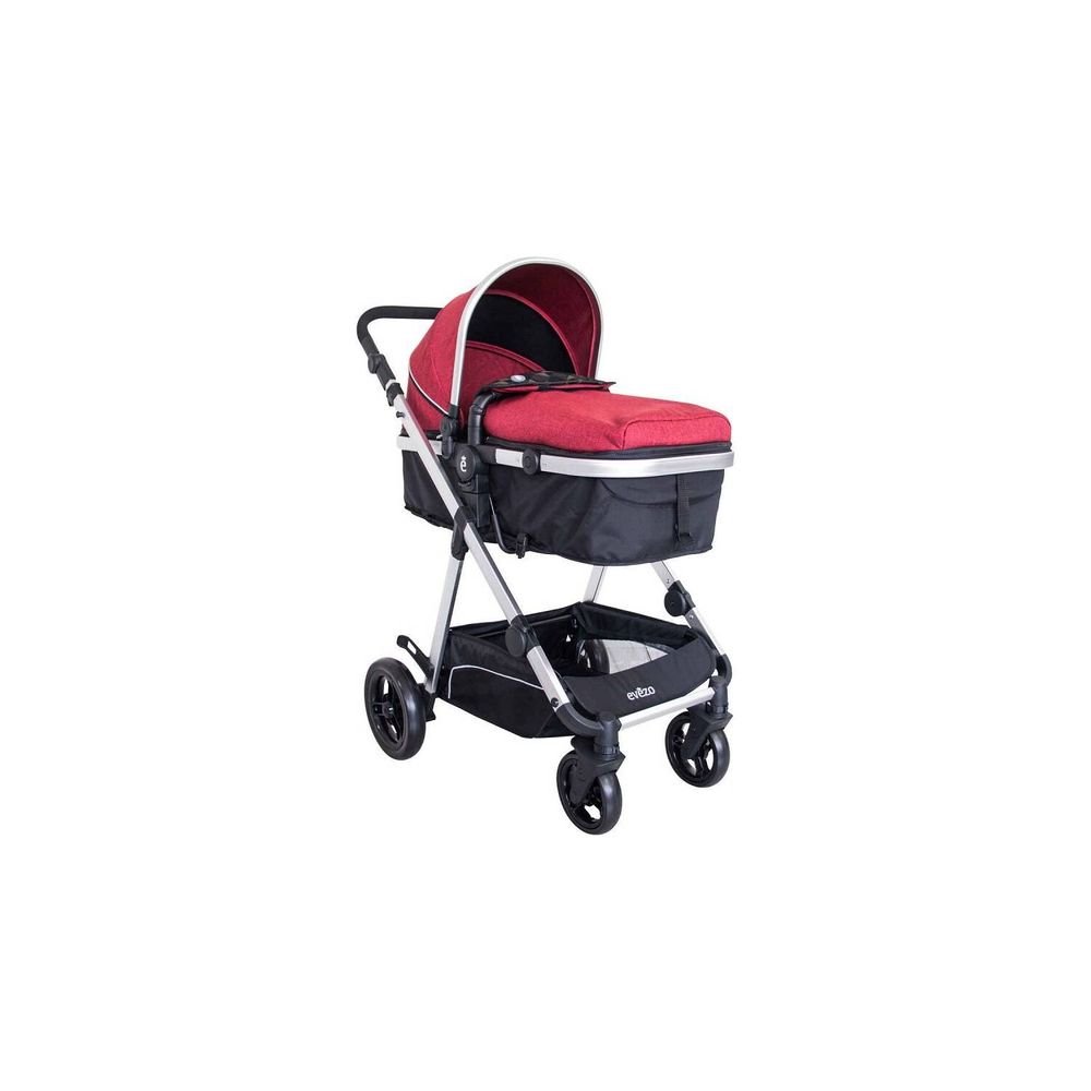 Coche de Paseo Evezo Poloc Deluxe 158 Rojo - Promart