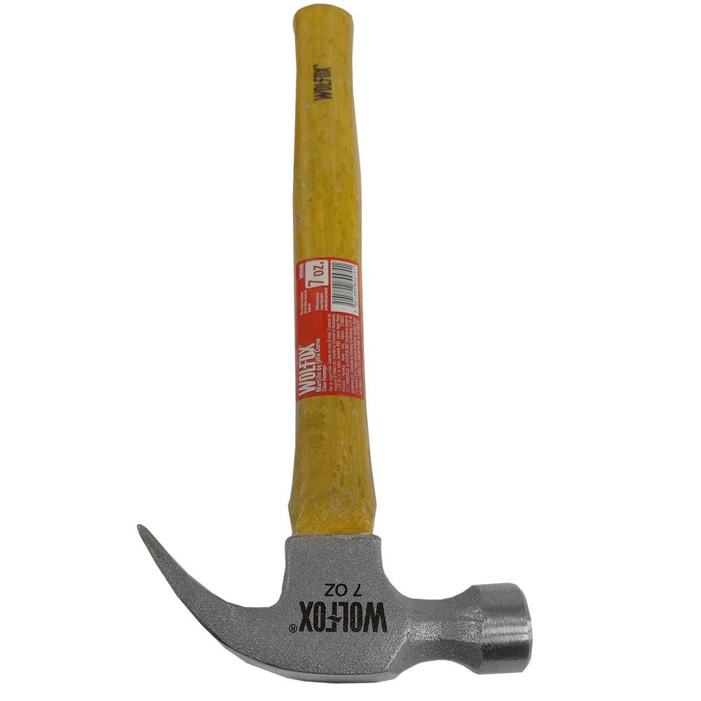 Martillo saca clavos - carpintero de 7 oz - WF9785 Wolfox | Promart.pe ...