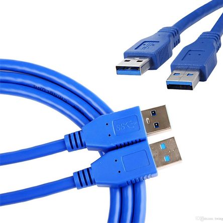 Cable Usb 3.0 Macho a USB 3.0 Macho 1.8 Metros - Azul | Promart - Promart