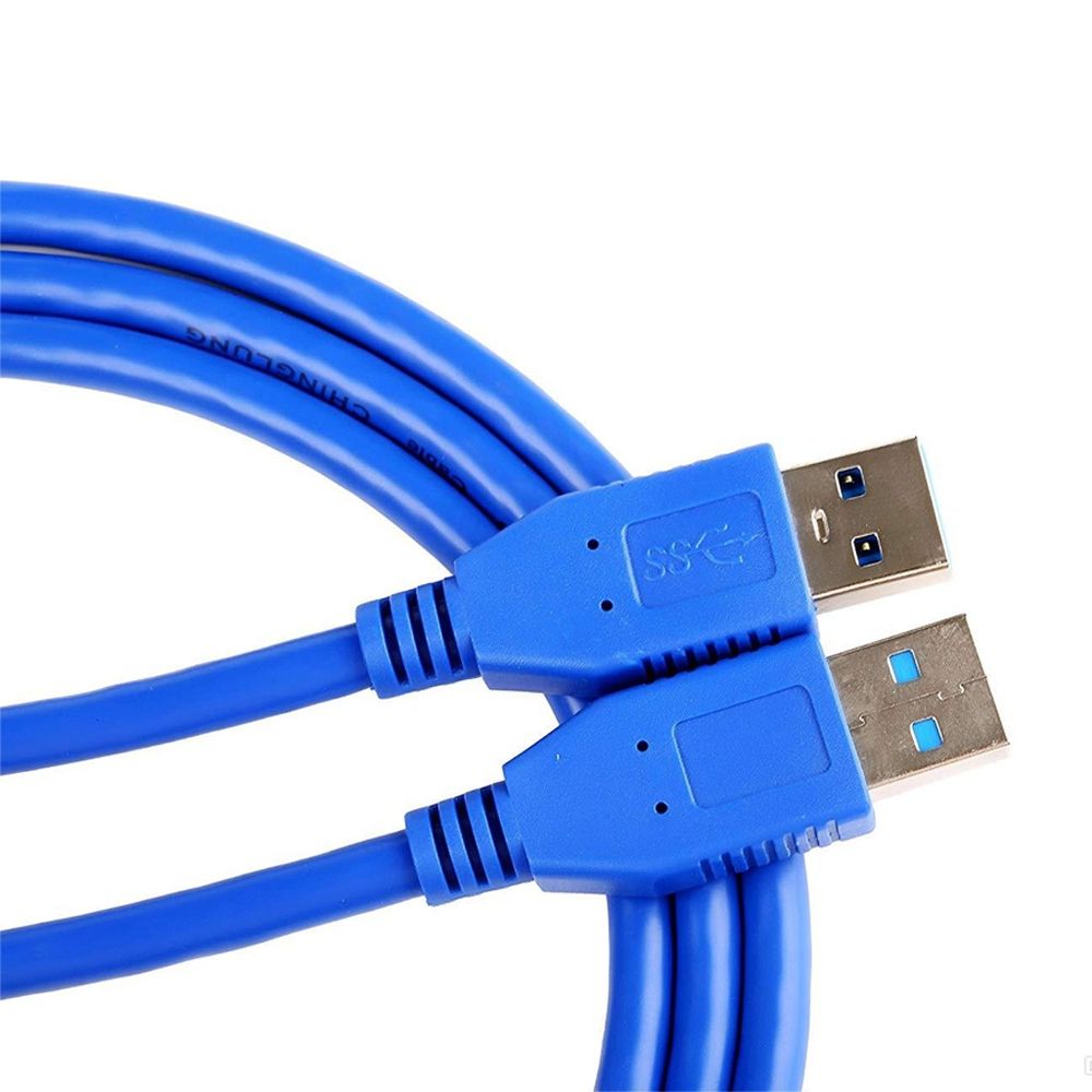 Cable Usb 3.0 Macho a USB 3.0 Macho 1.8 Metros - Azul | Promart - Promart