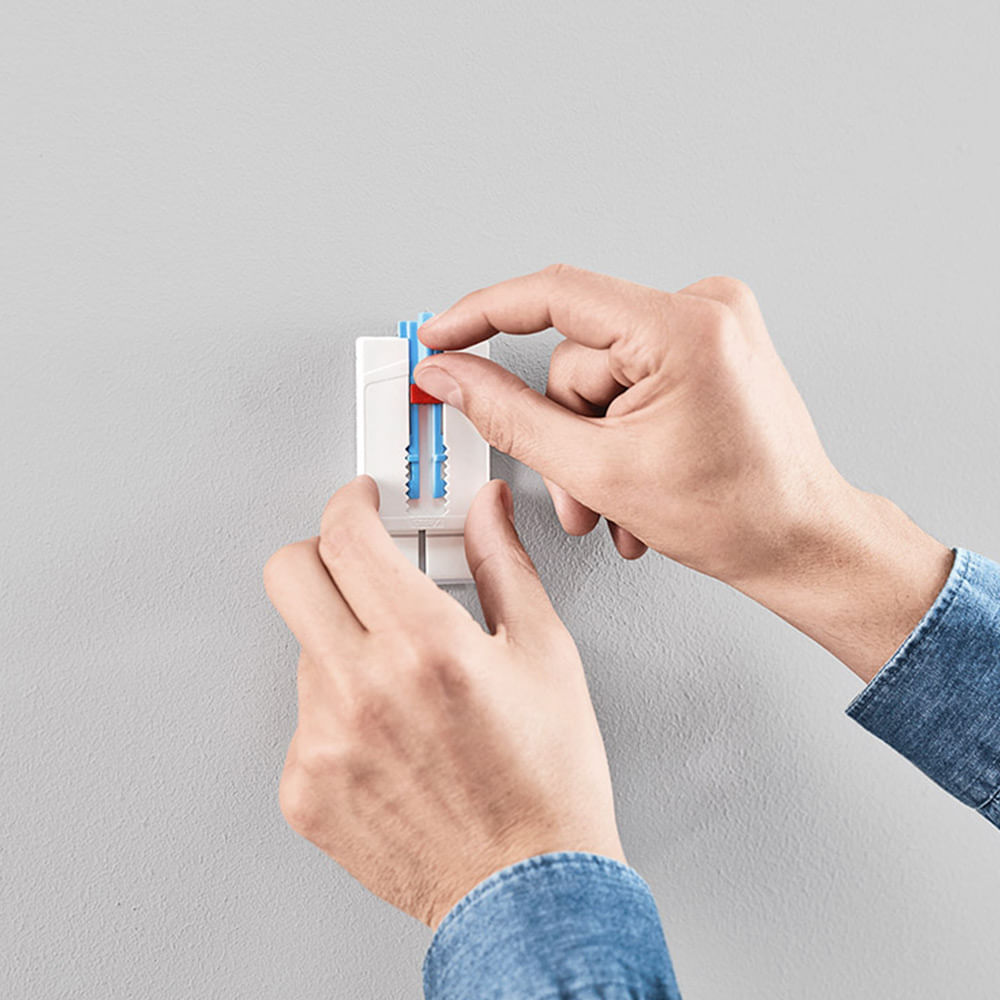 Clavo adhesivo ajustable para pared Lienzo 2kg x 2 unidades Tesa - Promart