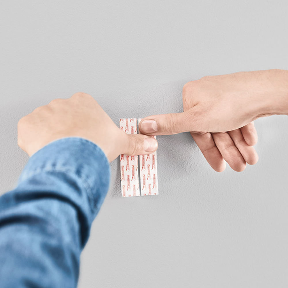 Clavo adhesivo ajustable para pared Lienzo 2kg x 2 unidades Tesa - Promart