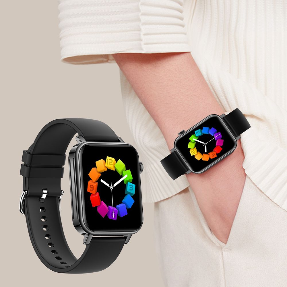 Smart Watch L17 PLUS Llamadas Bluetooth Android IOS - Negro | Promart ...