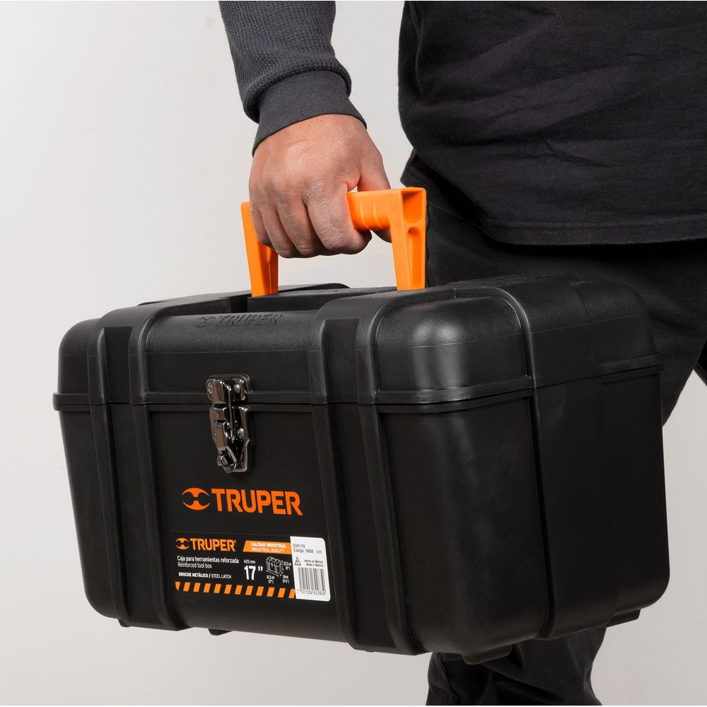 Caja para Herramienta de 17" Industrial Broches Metálicos Truper 19656 ...
