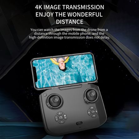 Drone con cámara 4K Tomtop RM14109C-2 Anaranjado - Promart
