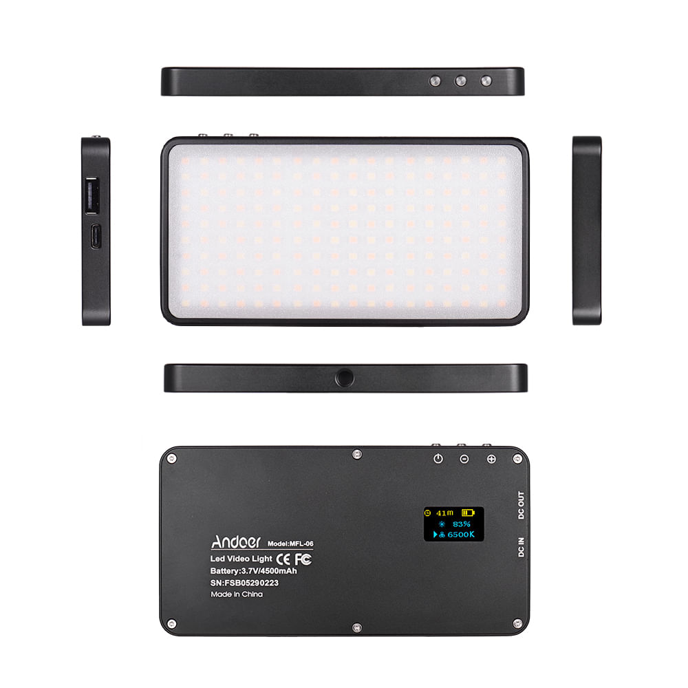 Cámara de Video Andoer D7019 Negro - Promart