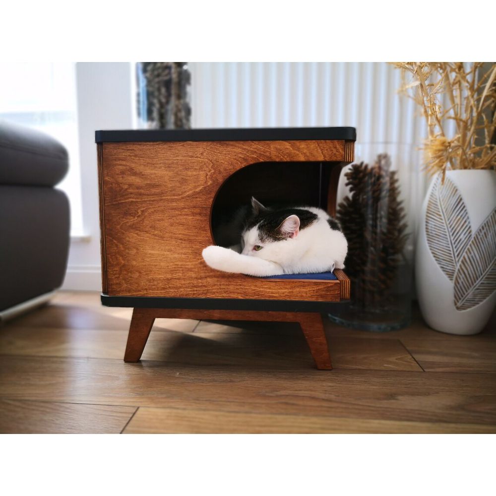 Velador/Cama para Mascota Penny Marrón 40cm - Promart