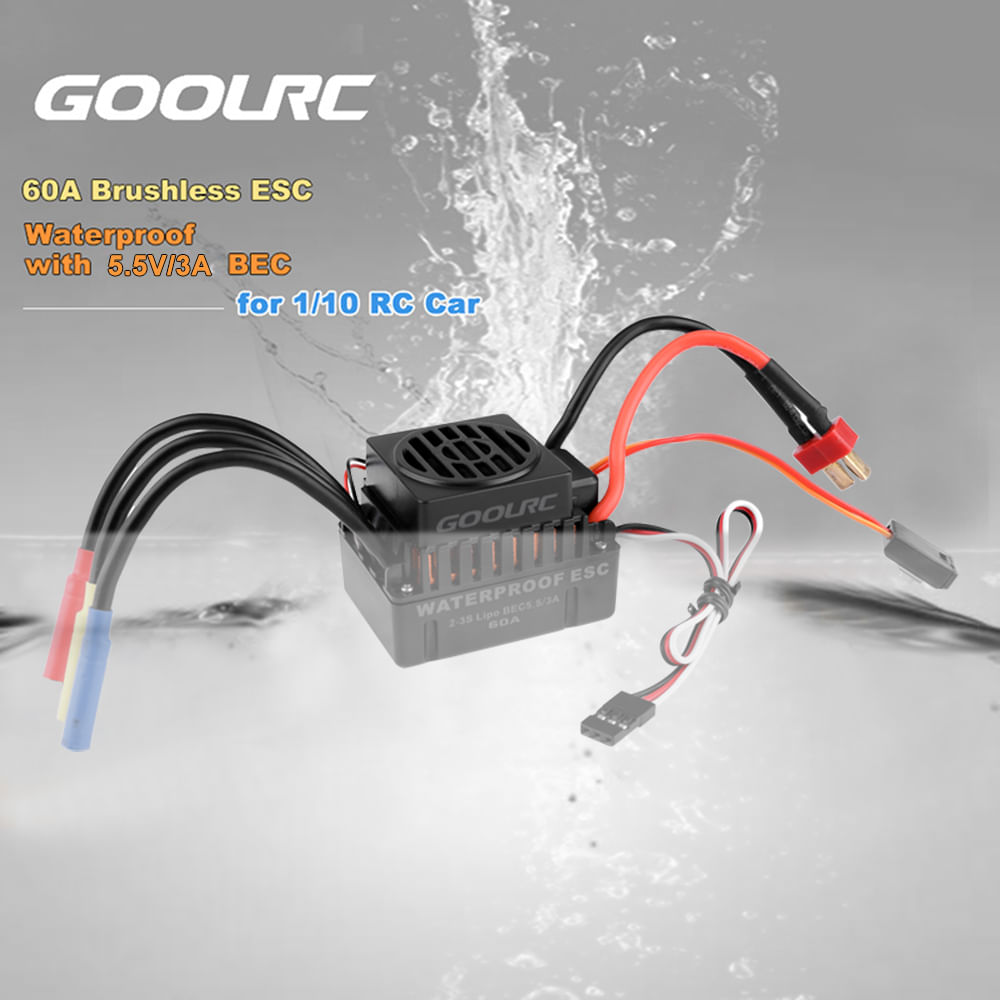 Motor de aguaGoolRC RM7721 GoolRC 3660 3300KV + 60A - Promart