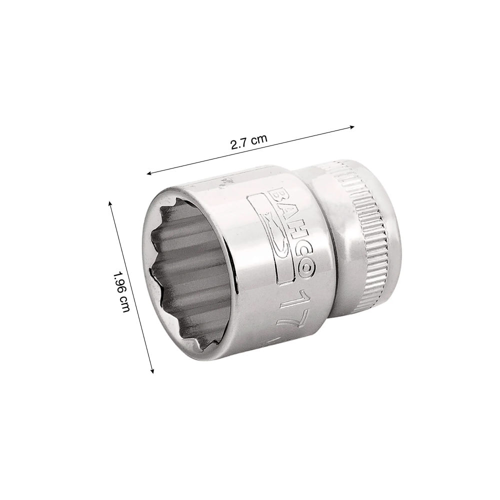 Dado 3/8 Dh 14mm Bahco - Promart