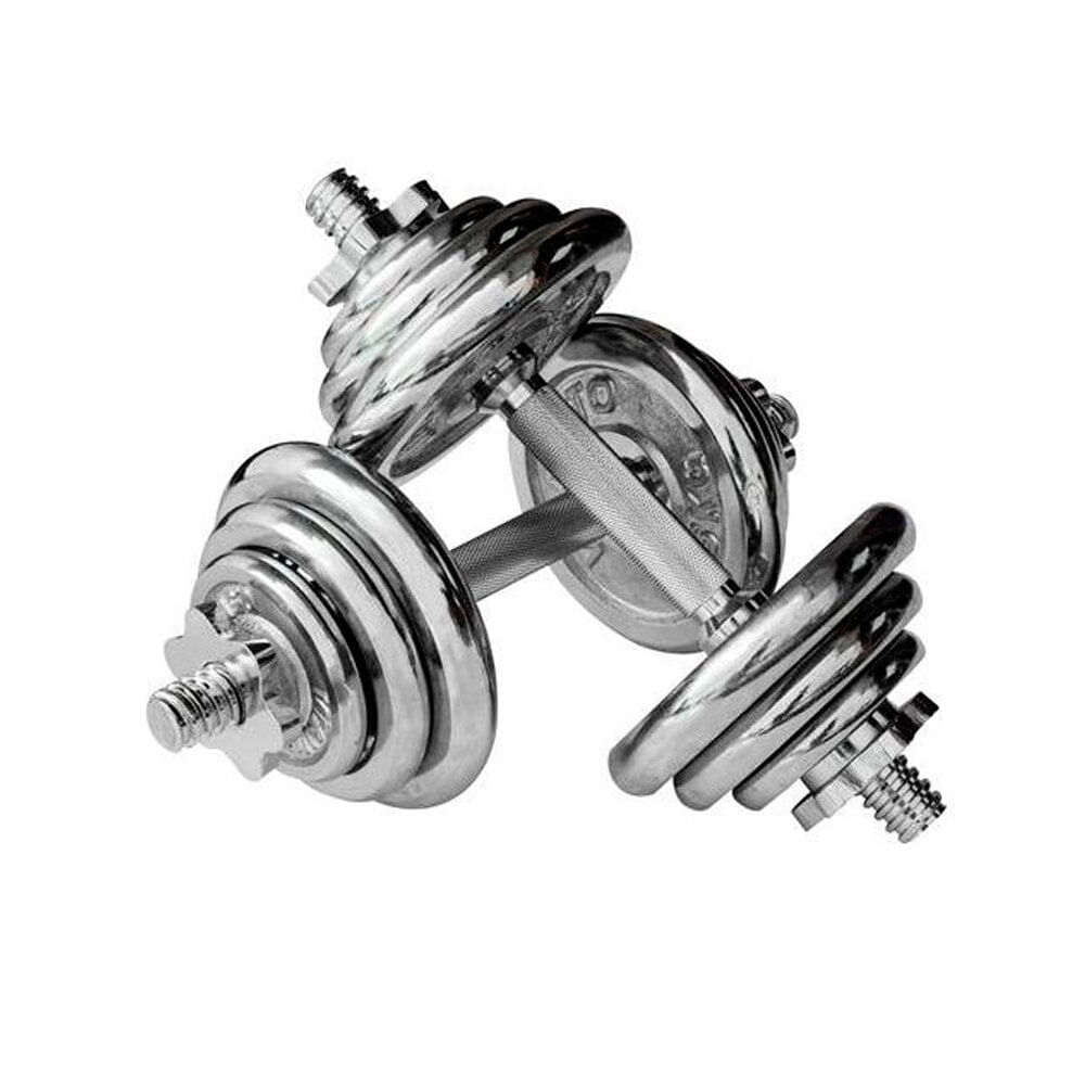 Set de Pesas Mancuernas 20kg + Adaptador - Promart