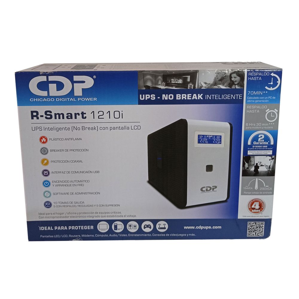 Ups Interactivo 70Min 1200Va/720W R - Promart