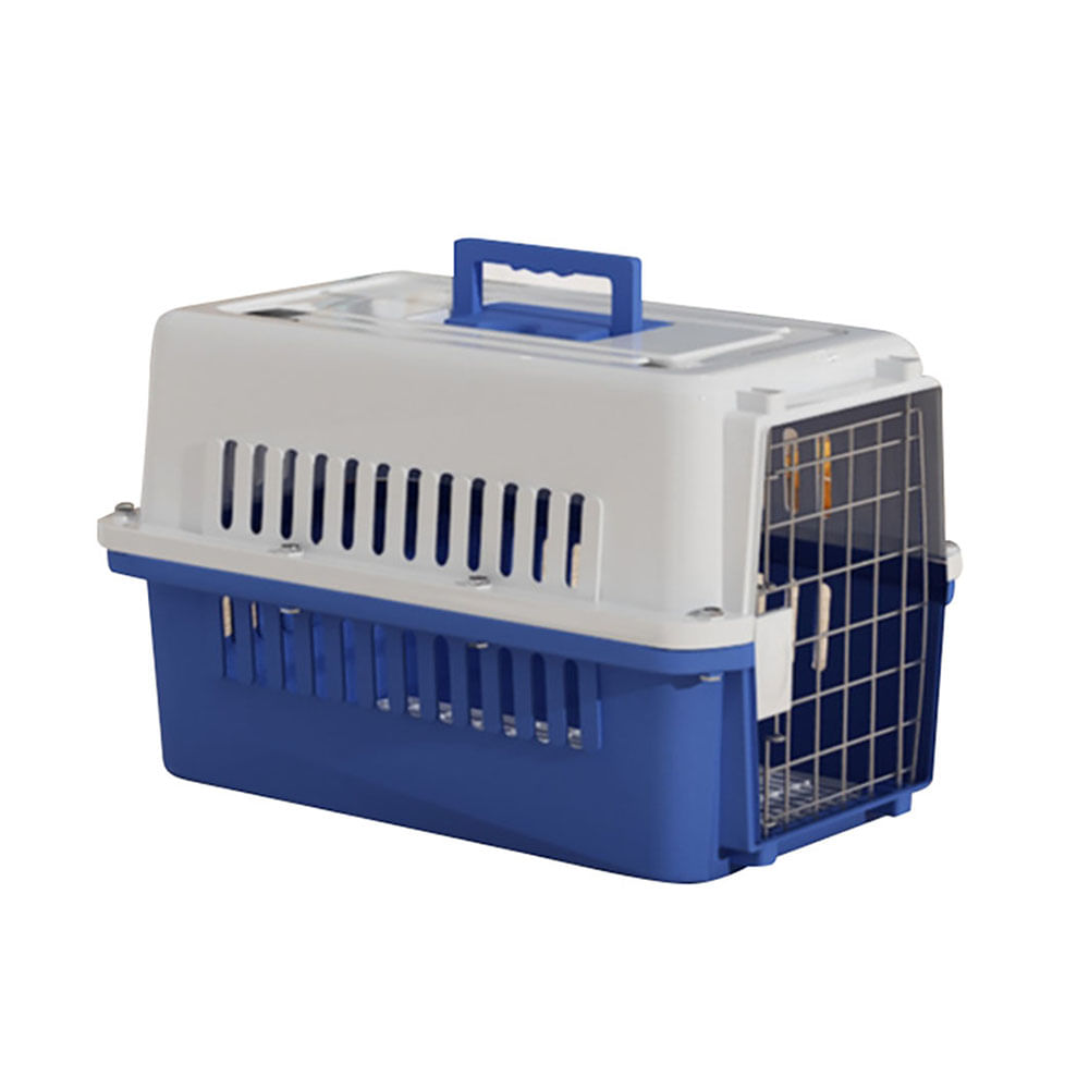 Canil Traportador Azul L - Promart