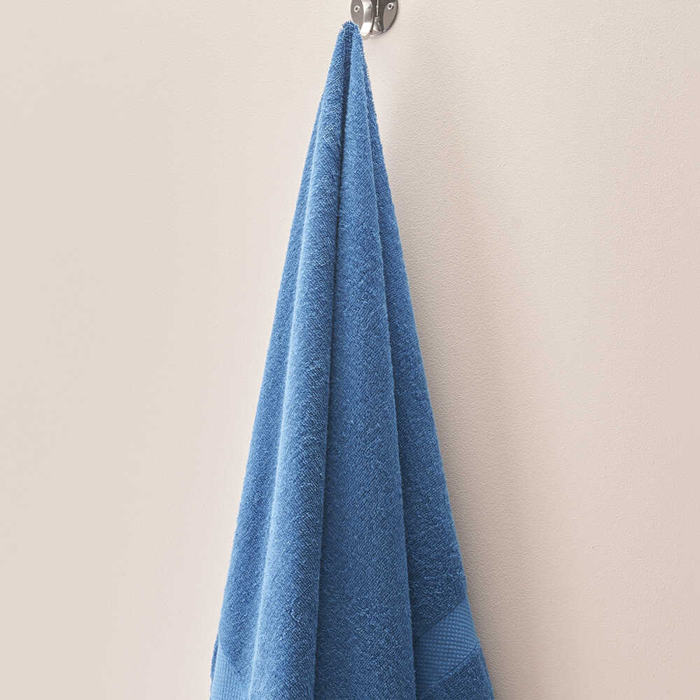 Toalla de baño Bloom Azul - Promart