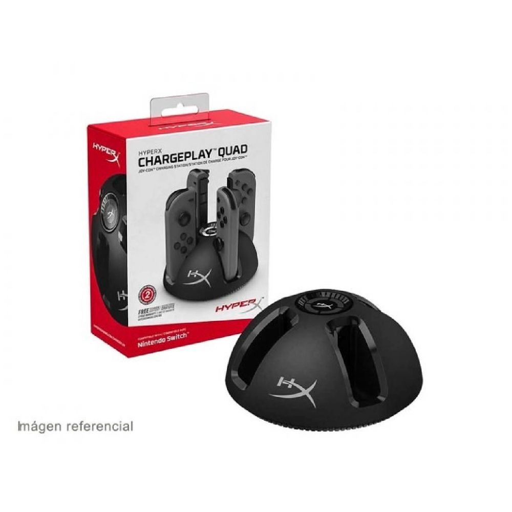 Estación de carga para Joy-Con HyperX ChargePlay Quad - HX-CPQD-U - Promart
