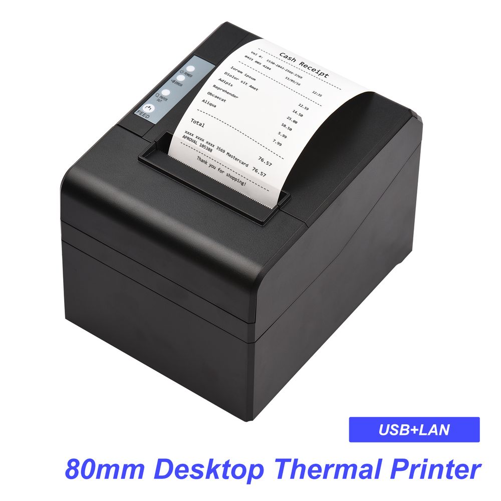 Impresora térmica de recibos Impresora Tomtop OS6535EU-2 POS-8330 380mm USB+ / 300mm/s 100-240V ...