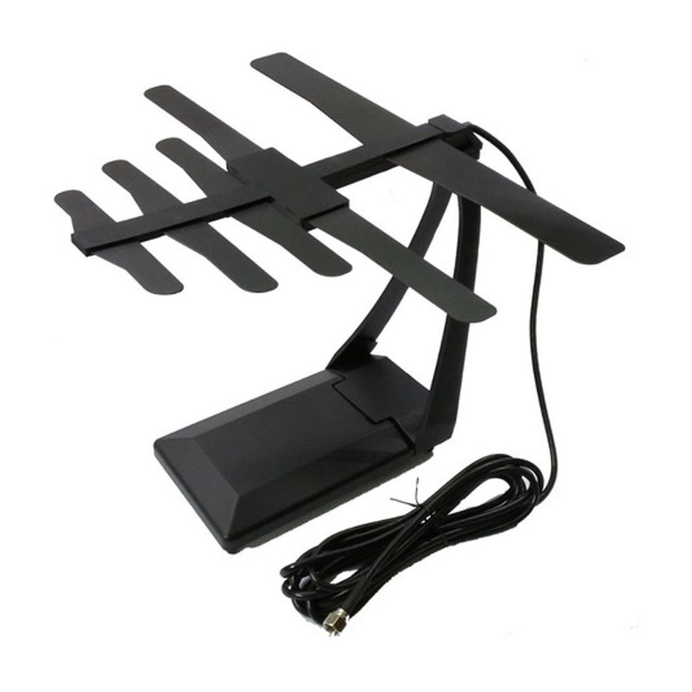 Antena TV Digital Full HD HDTV AJ6022 Canales Digitales Interior - Promart