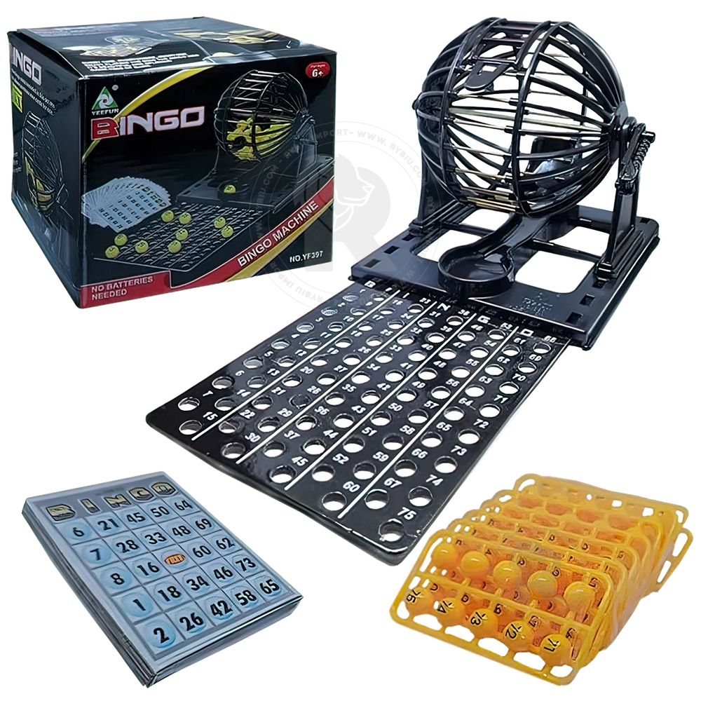 Kit de Bingo Negro Familiar - Promart