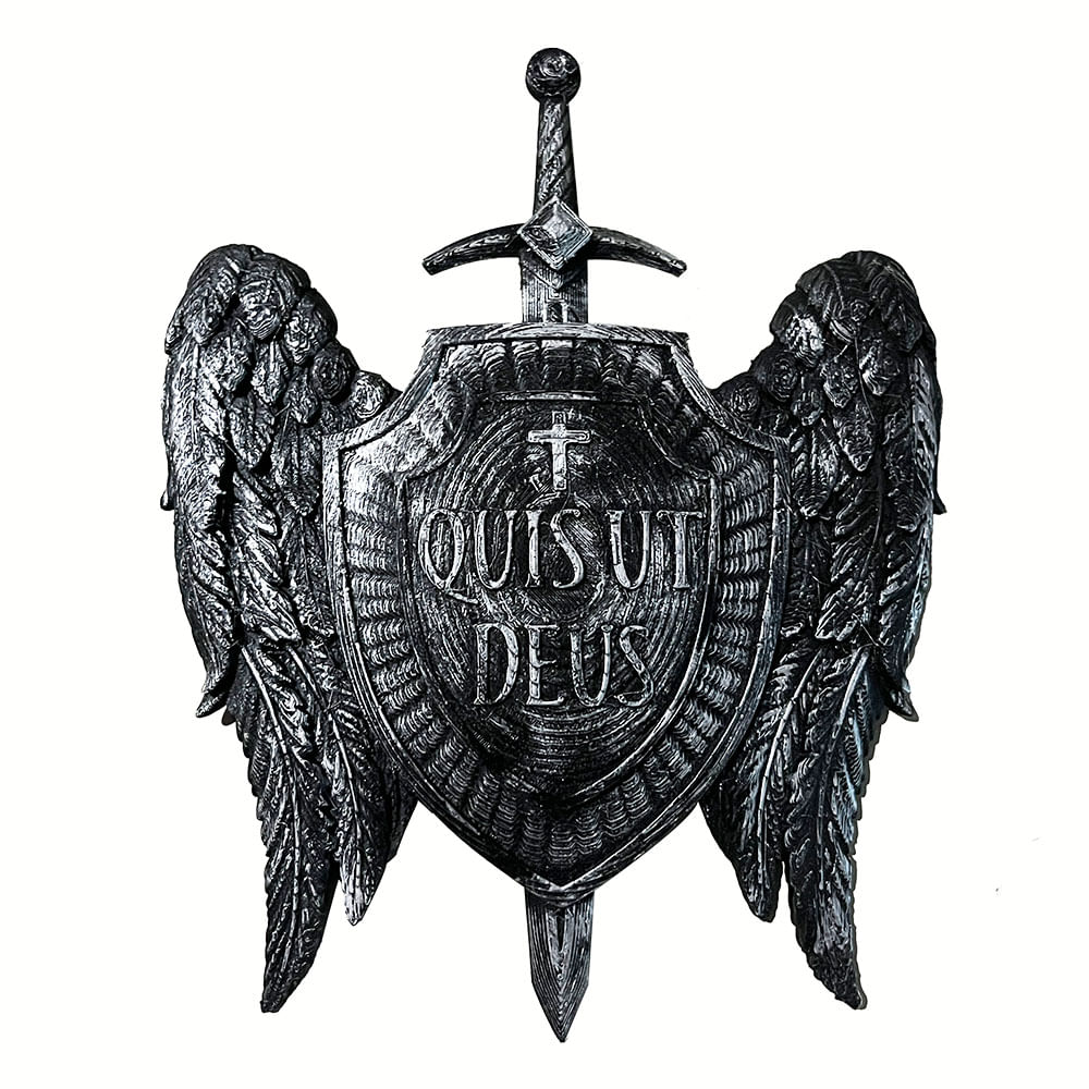 Escudo Colgante de San Miguel Arcángel de Plástico - Promart