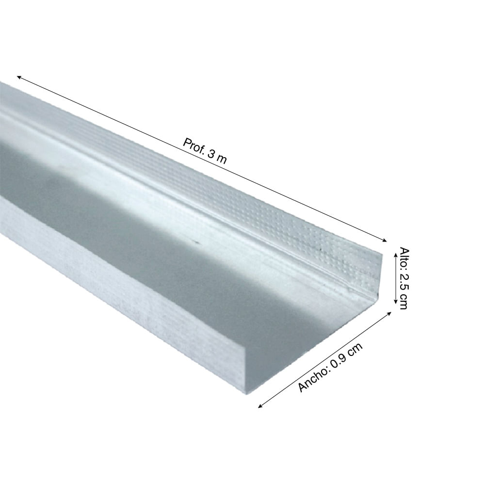Riel 90x25x0.9mmx3.00m Tupemesa | Promart.pe - Promart