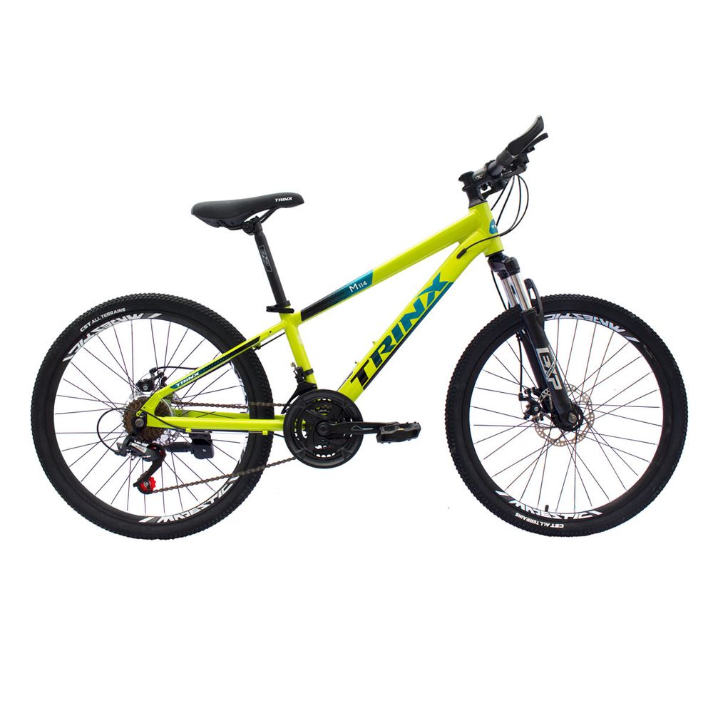 Bicicleta Mtb Trinx M114 Aro 24" Talla S Verde - Promart