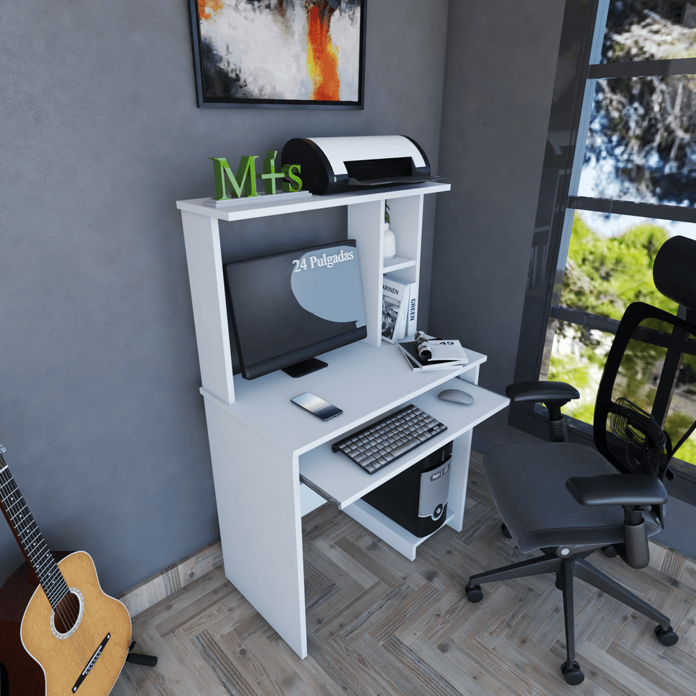 Escritorio Broome Color Blanco Muebles&Estilos Muebles de Oficina - Promart