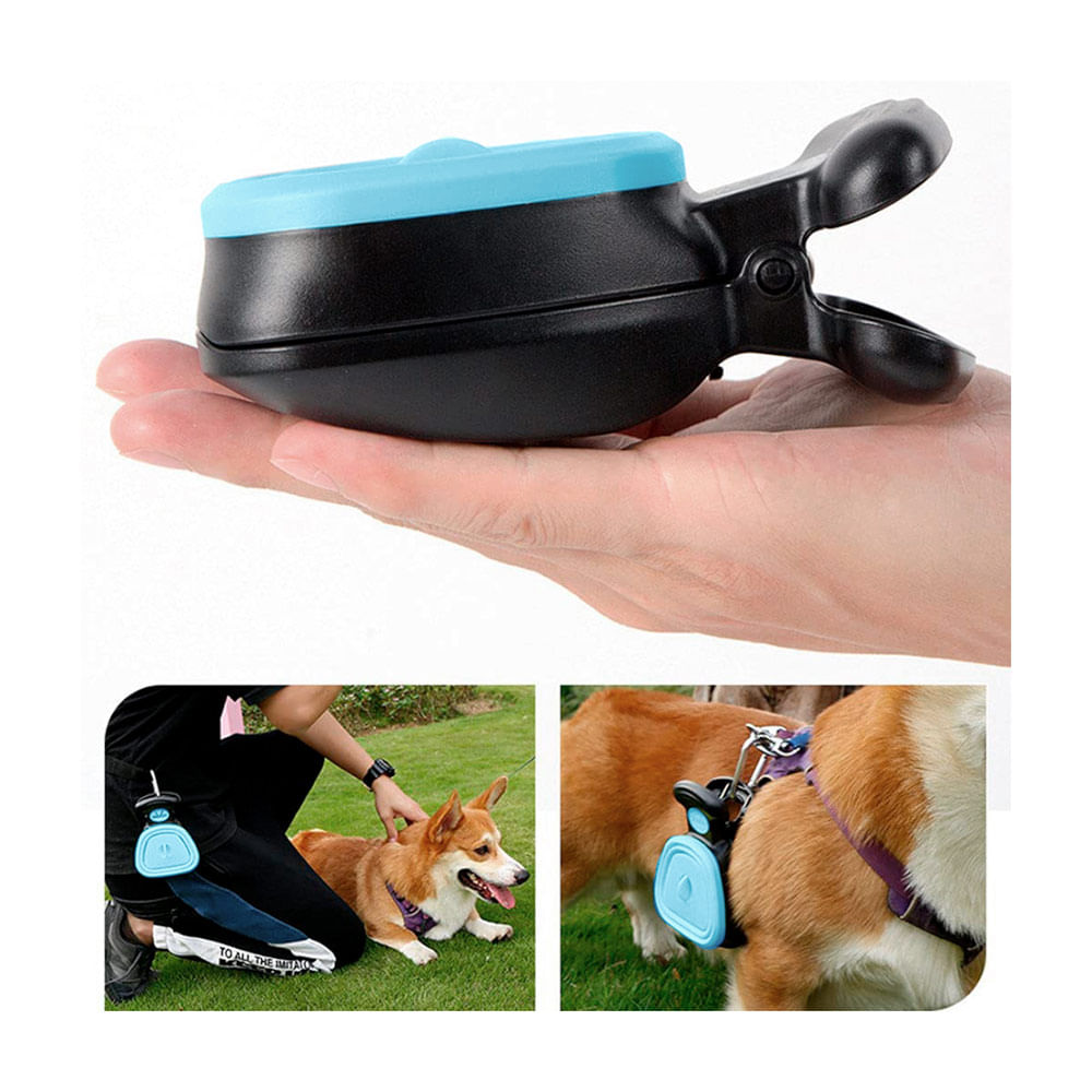 Recogedor de popó para mascotas celeste - Promart