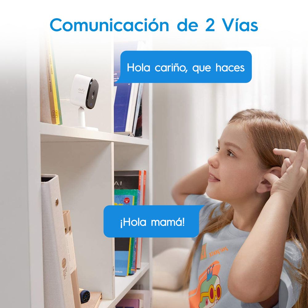 Cámara de Seguridad Wifi Eufy C24 Apple HomeKit - Promart