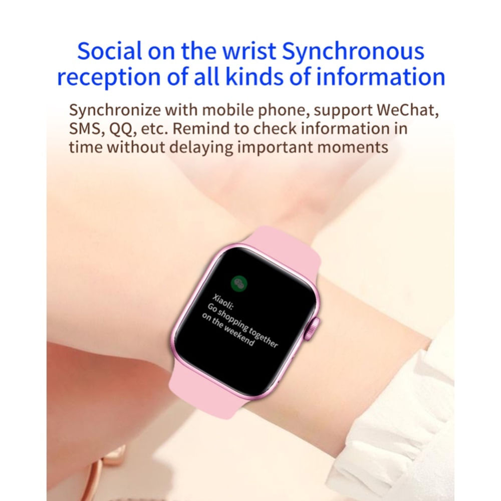 Nuevo SmartWatch X8 PRO MAX 2022 Rosado - Reloj Intelijente | Promart ...