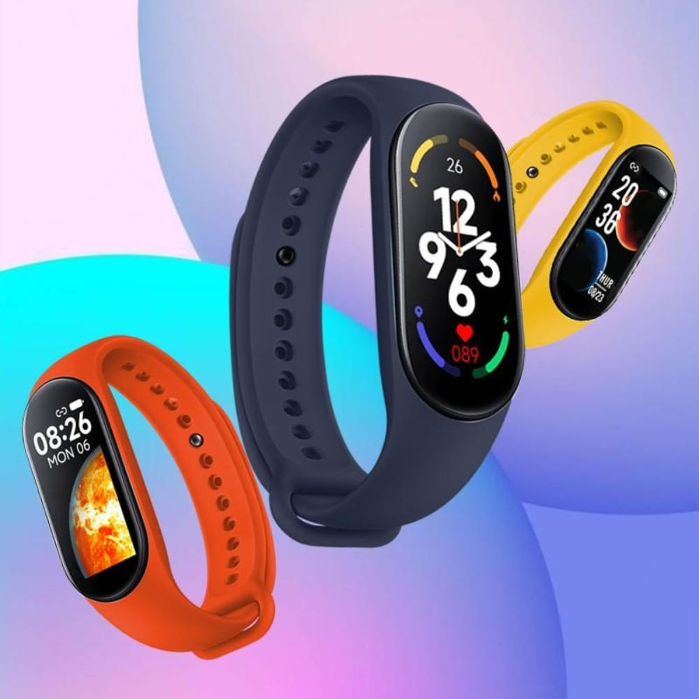 Smart Band M7 Pulsera Inteligente Rojo | Promart - Promart
