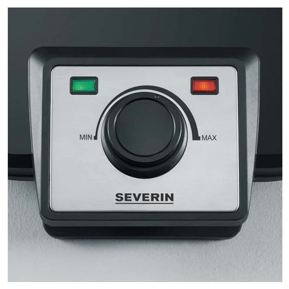 Wafflera Doble Severin WA 2106 Negro - Promart