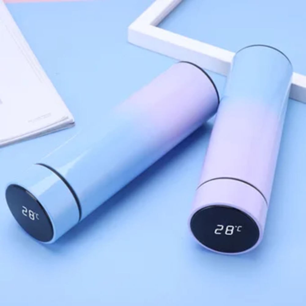 Termo Smart Touch con Sensor de Temperatura Acero Inoxidable + Filtro ...