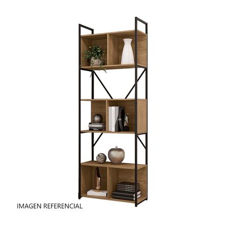 Estante London 3 niveles 200cm Maple Metal - Promart