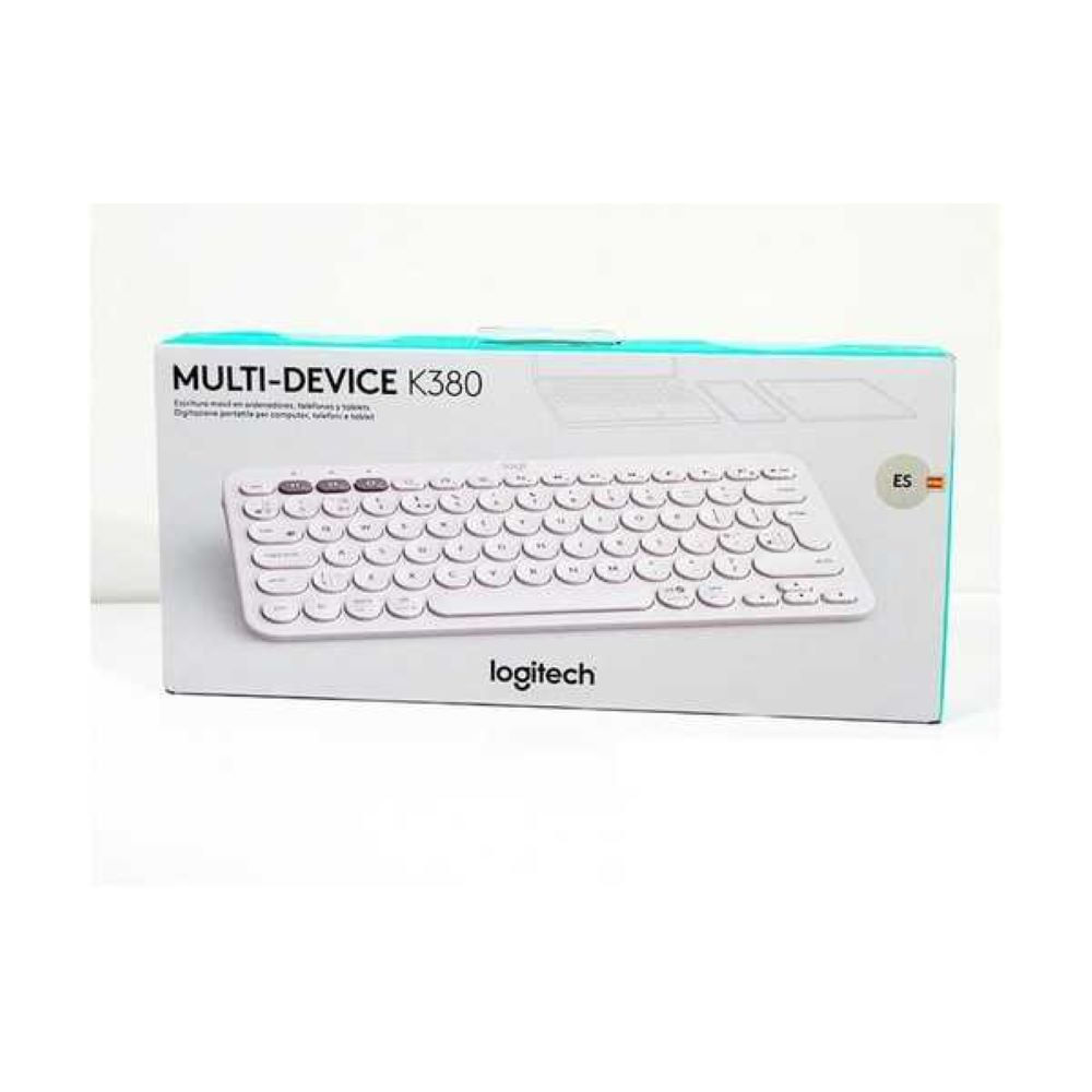 Teclado Logitech K380 Multi Device Bt White - Promart