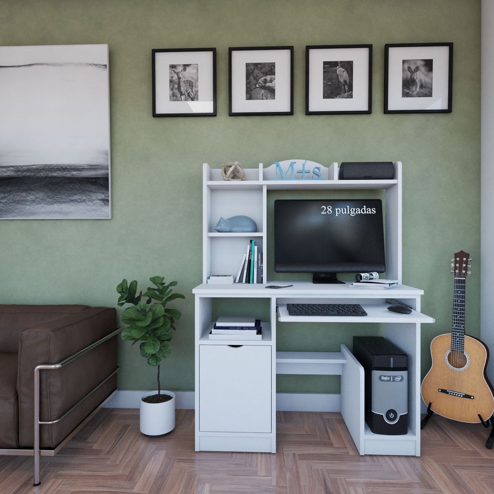 Escritorio Newcastle Color Blanco Muebles&Estilos Muebles de Oficina ...
