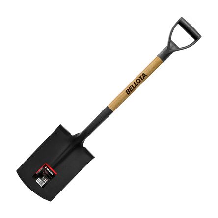 Pala recta acero mango madera bellota - Promart