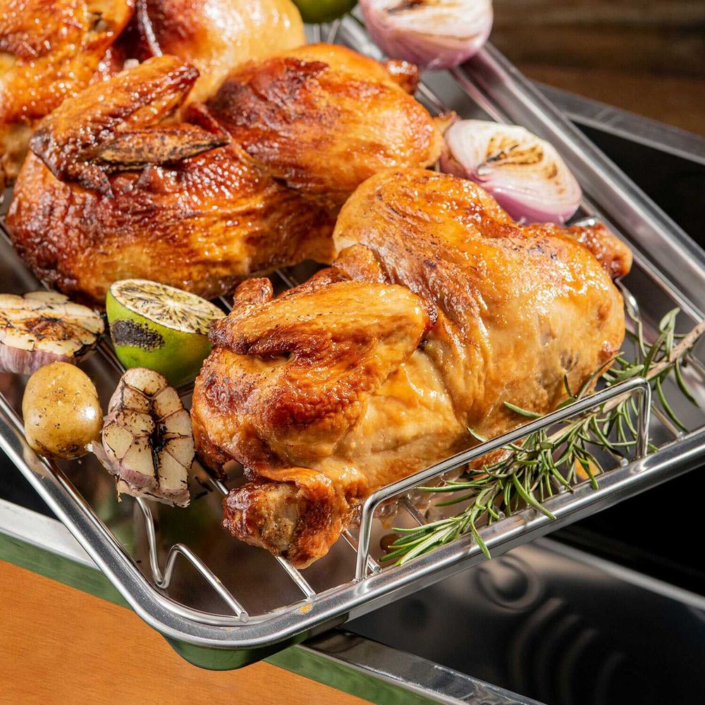 Caja China Jr Premium +parrilla 60x40x50cm Grillcorp - Promart