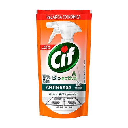Cif Antigrasa Doy Pack 450ml - Promart
