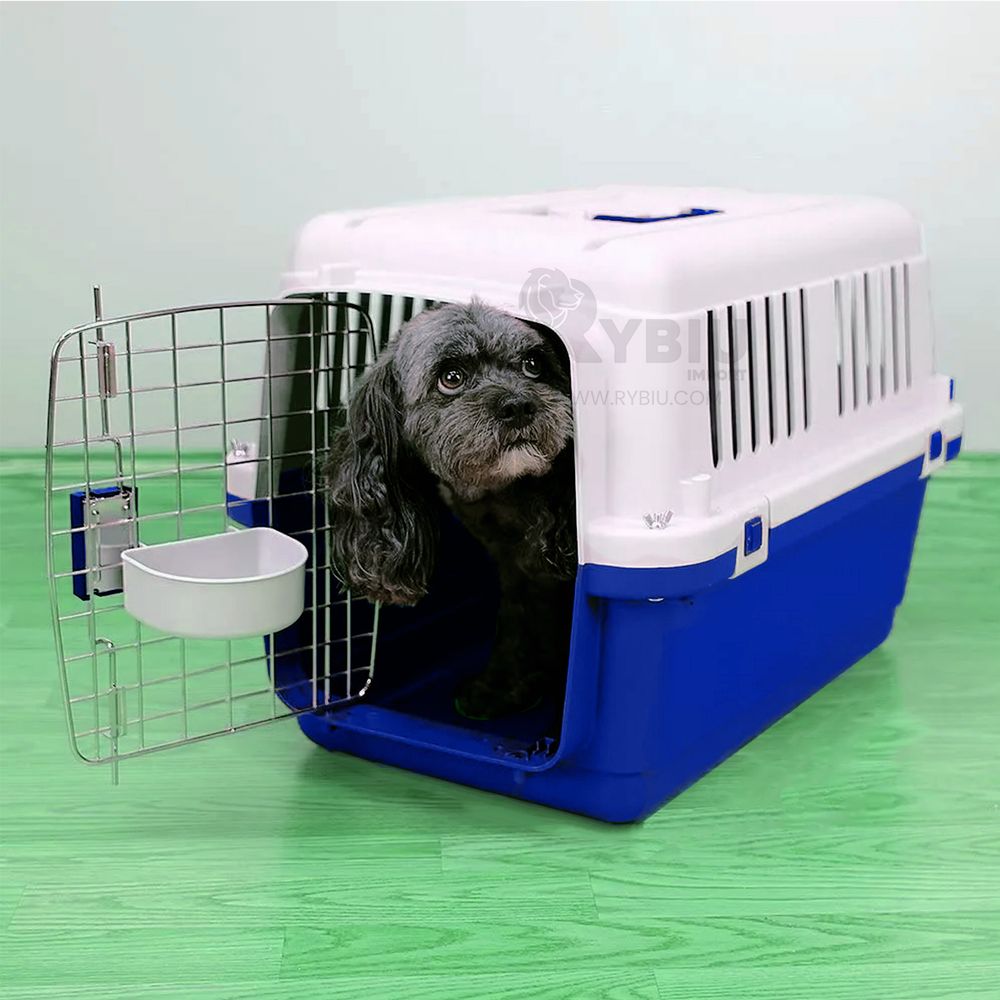 Kennel Para Perros Viajes L60Azul | Promart.pe - Promart