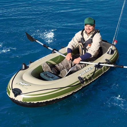 Balsa inflable con remos Voyager 300 - Promart