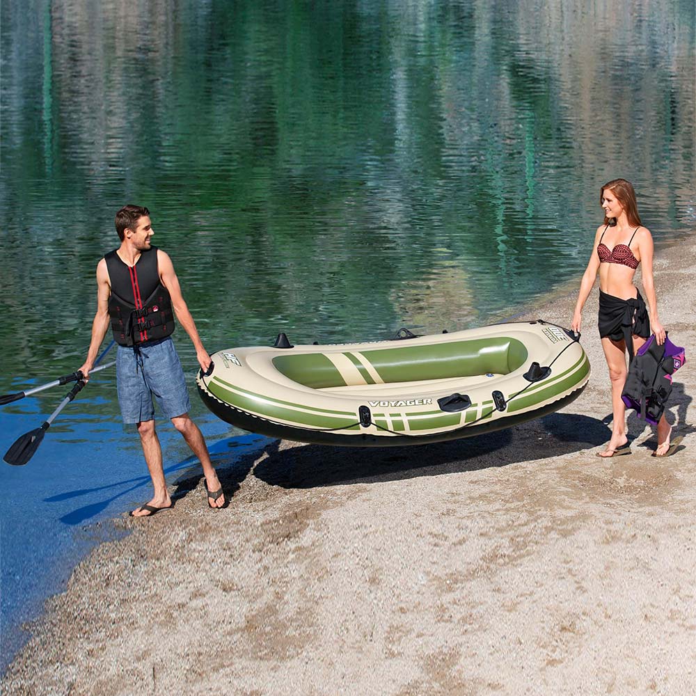 Balsa inflable con remos Voyager 300 - Promart