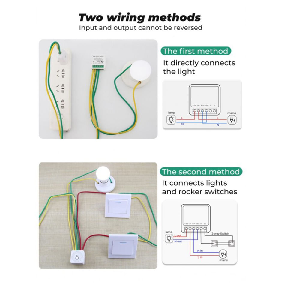 Mini Swtich Inteligente Wifi Multifuncion Tuya-Ap-Smt Controla Desde ...