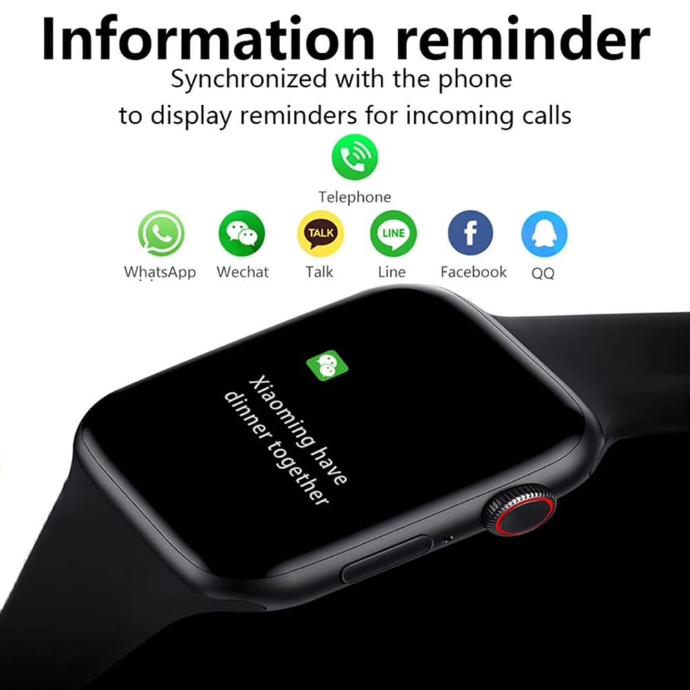 Smartwatch I8 Pro Max Rosado - Promart