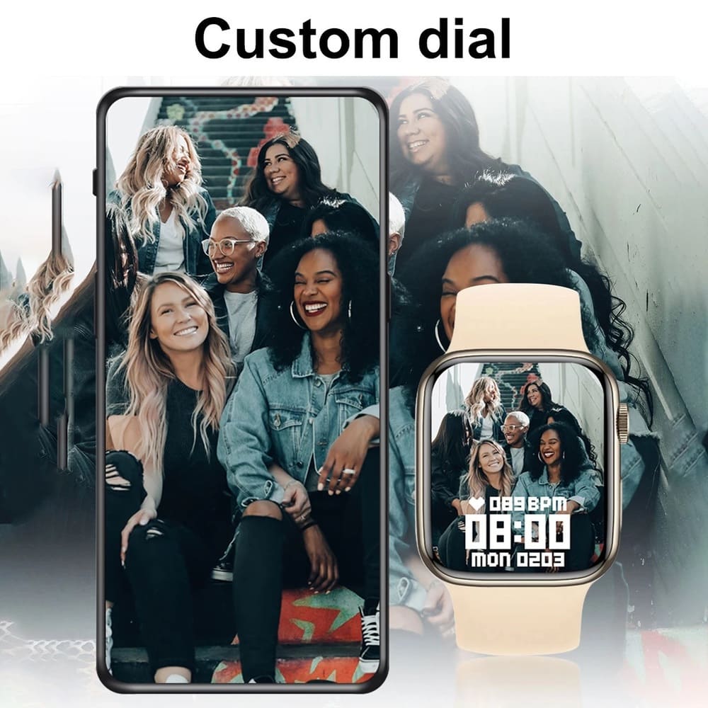 Smartwatch I8 Pro Max Rosado - Promart