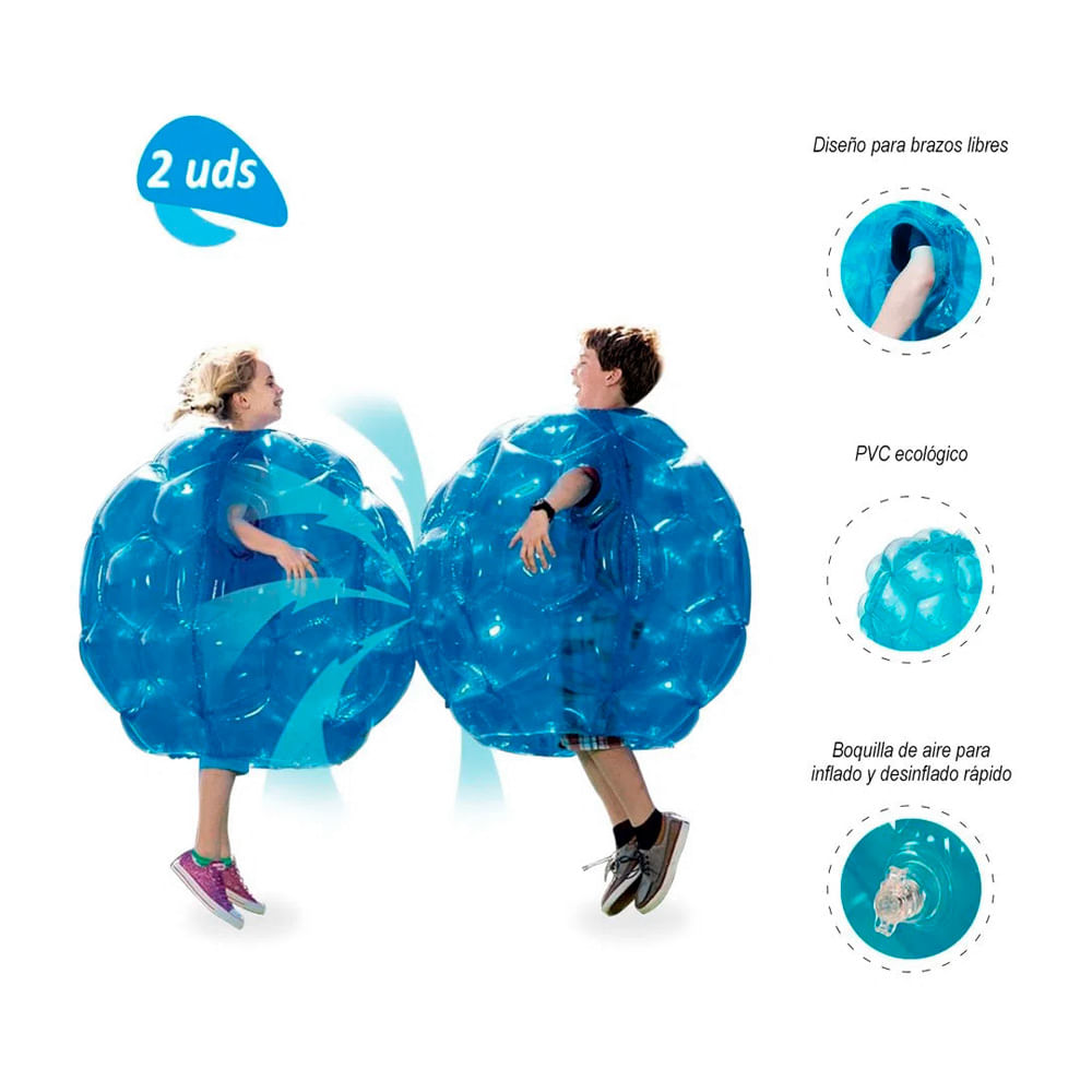 Burbuja Inflable Buddy Bumper 2 uds - Promart
