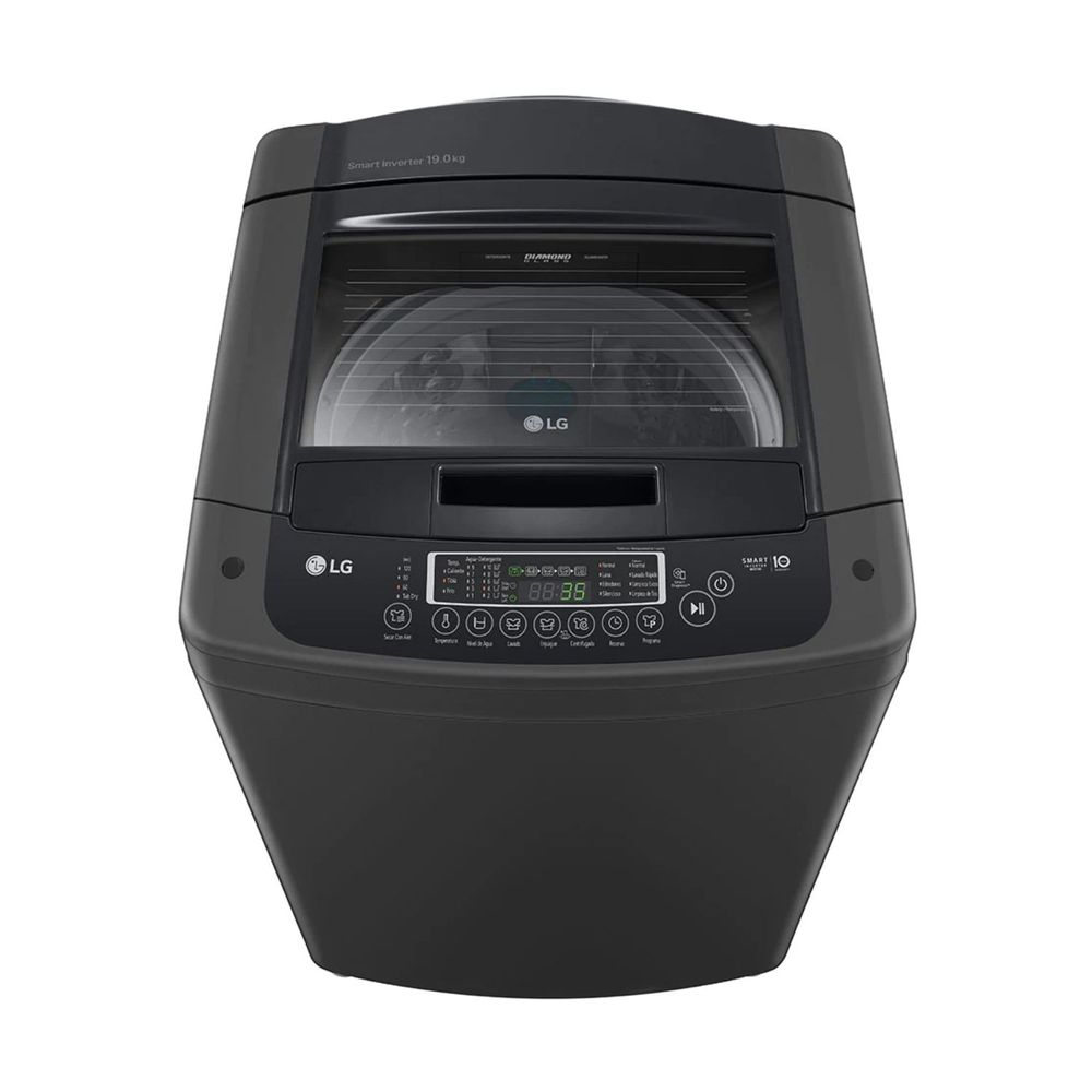 Lavadora LG 19Kg Carga Superior Smart Inverter con TurboDrum WT19BPB- Negro claro | Promart.pe ...