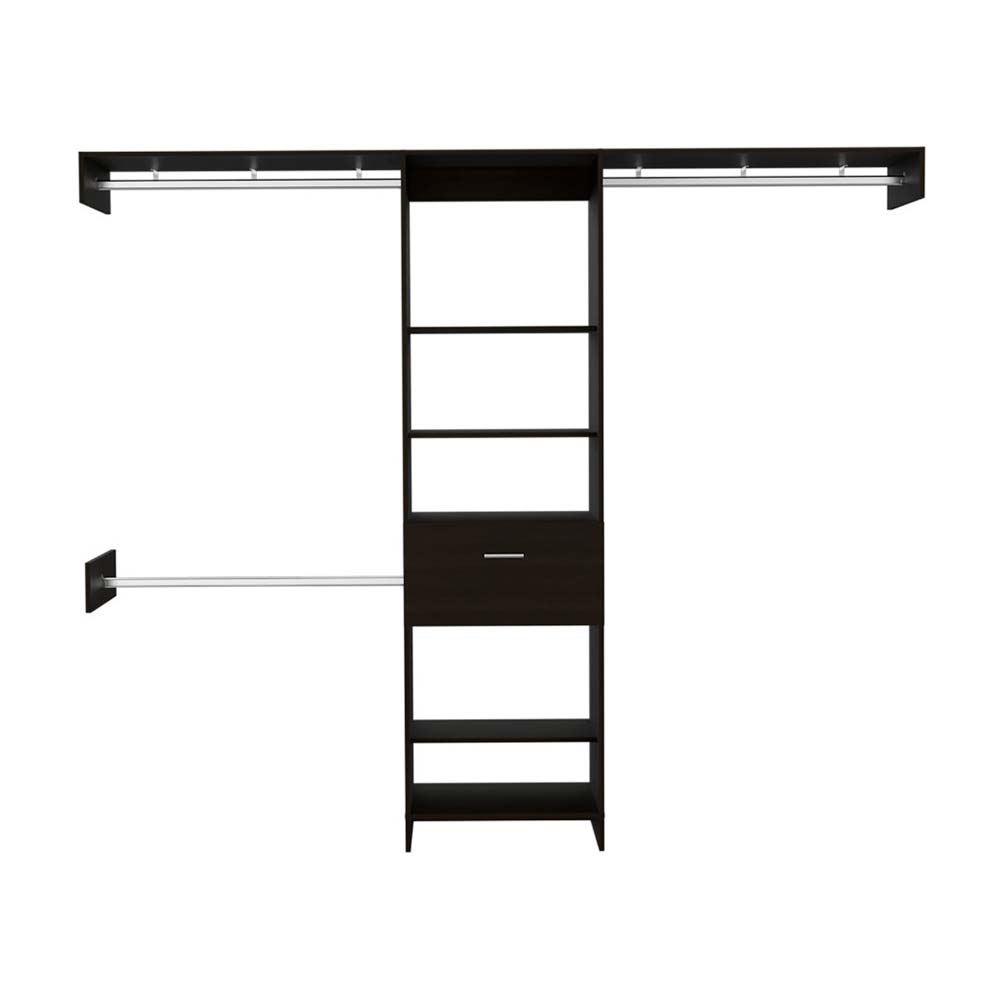 Ropero Manchester 250 Negro Amaderado - Promart