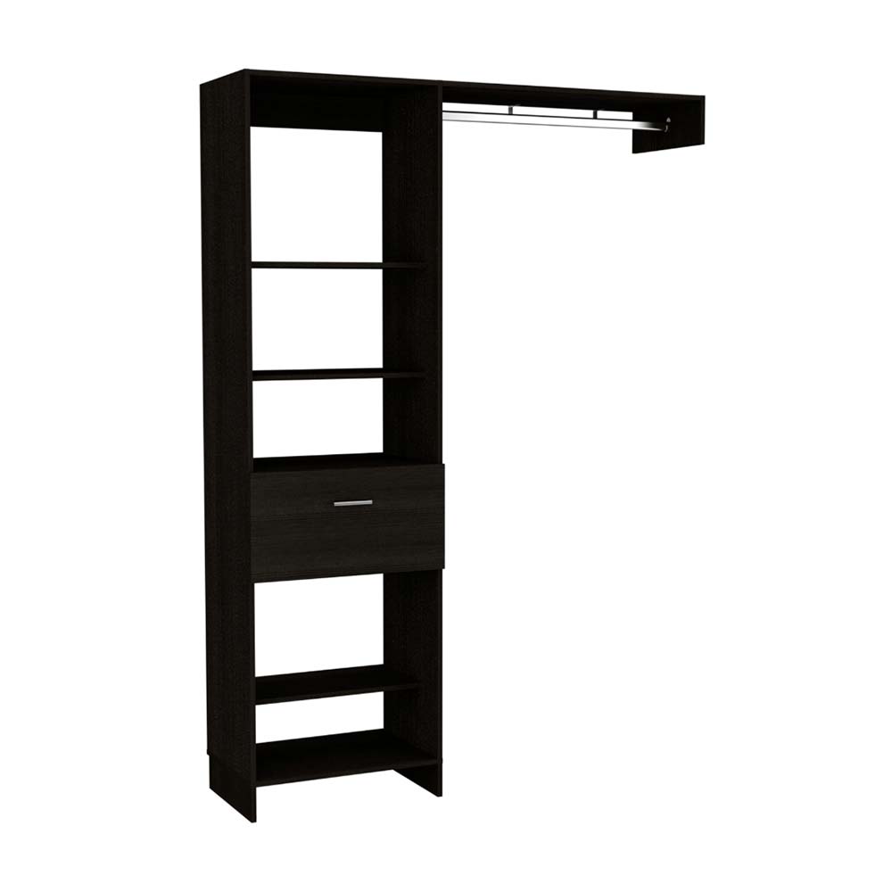 Ropero Manchester 150 Negro Amaderado - Promart