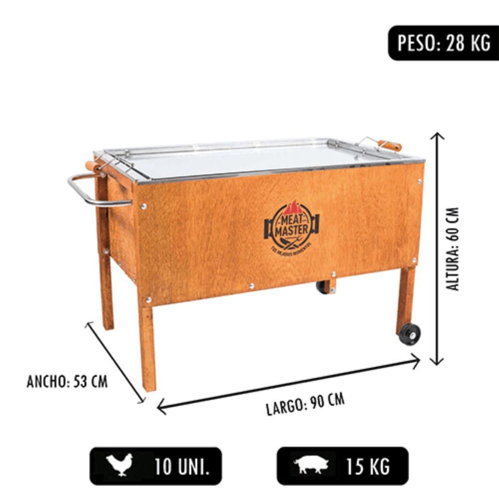 Caja China Master Inoxidable Grande - Promart
